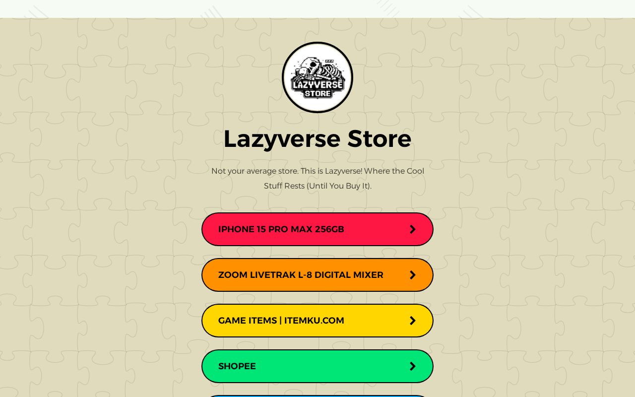 Lazyverse Store